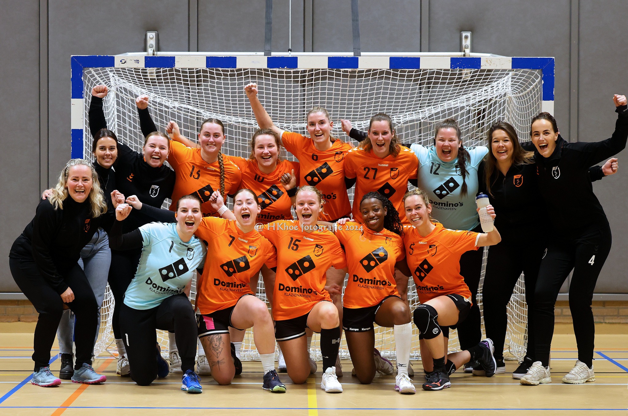 Zevende overwinning dames 1, rentree Vieveen bij het tweede - HVC